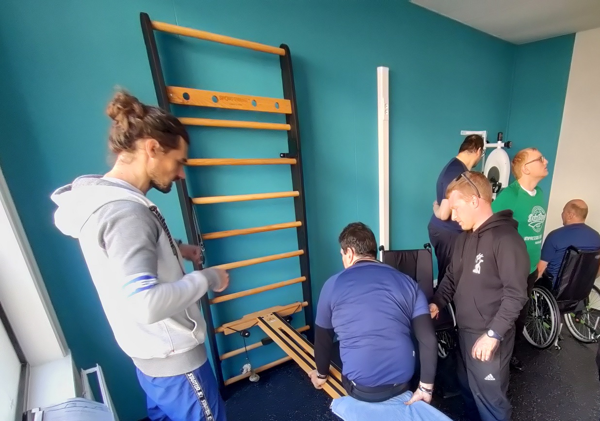 Inauguration de la salle de sport de l'IMP Ecole clinique | Portail Action Sociale