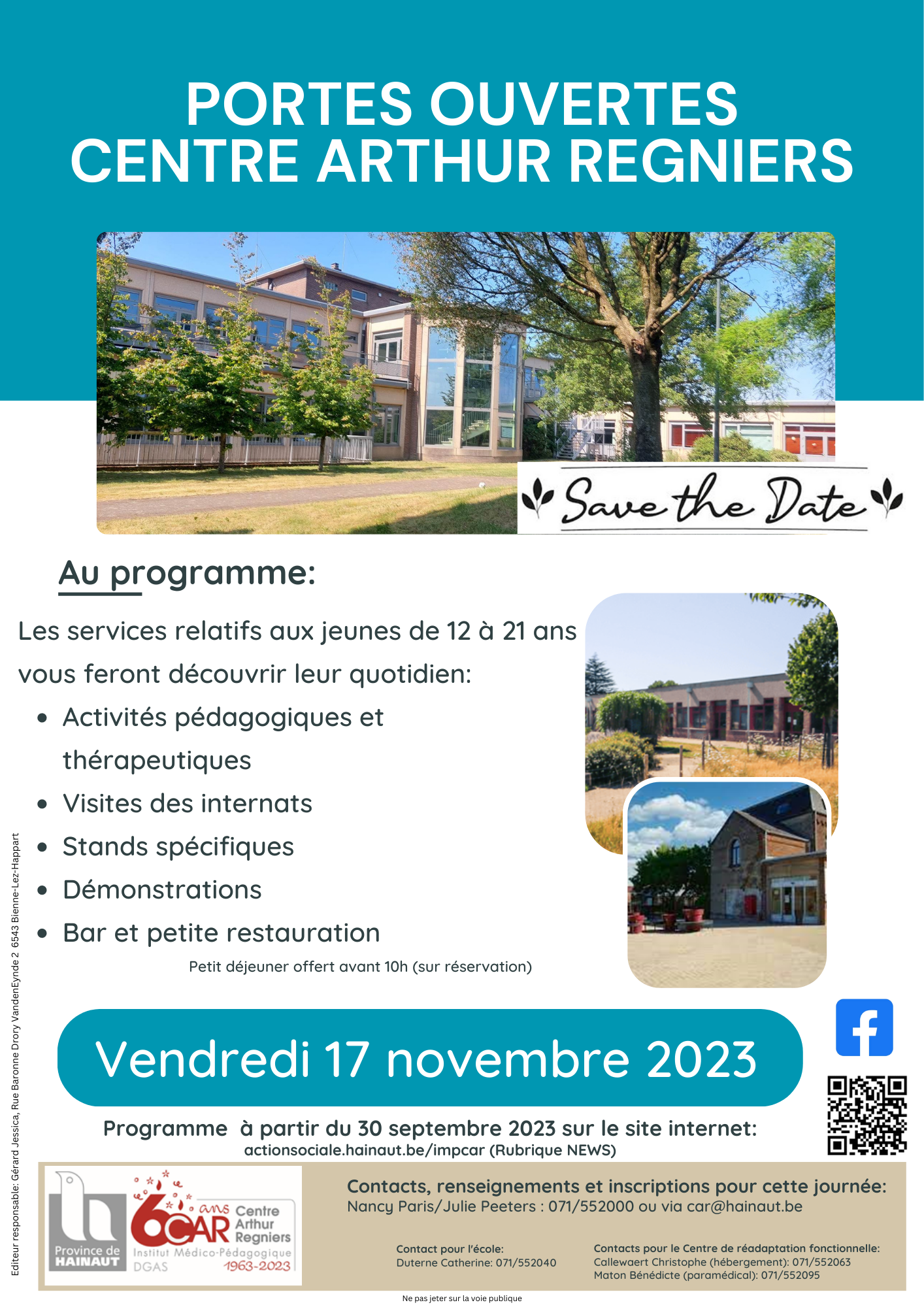 Centre Arthur Regniers | Portail Action Sociale